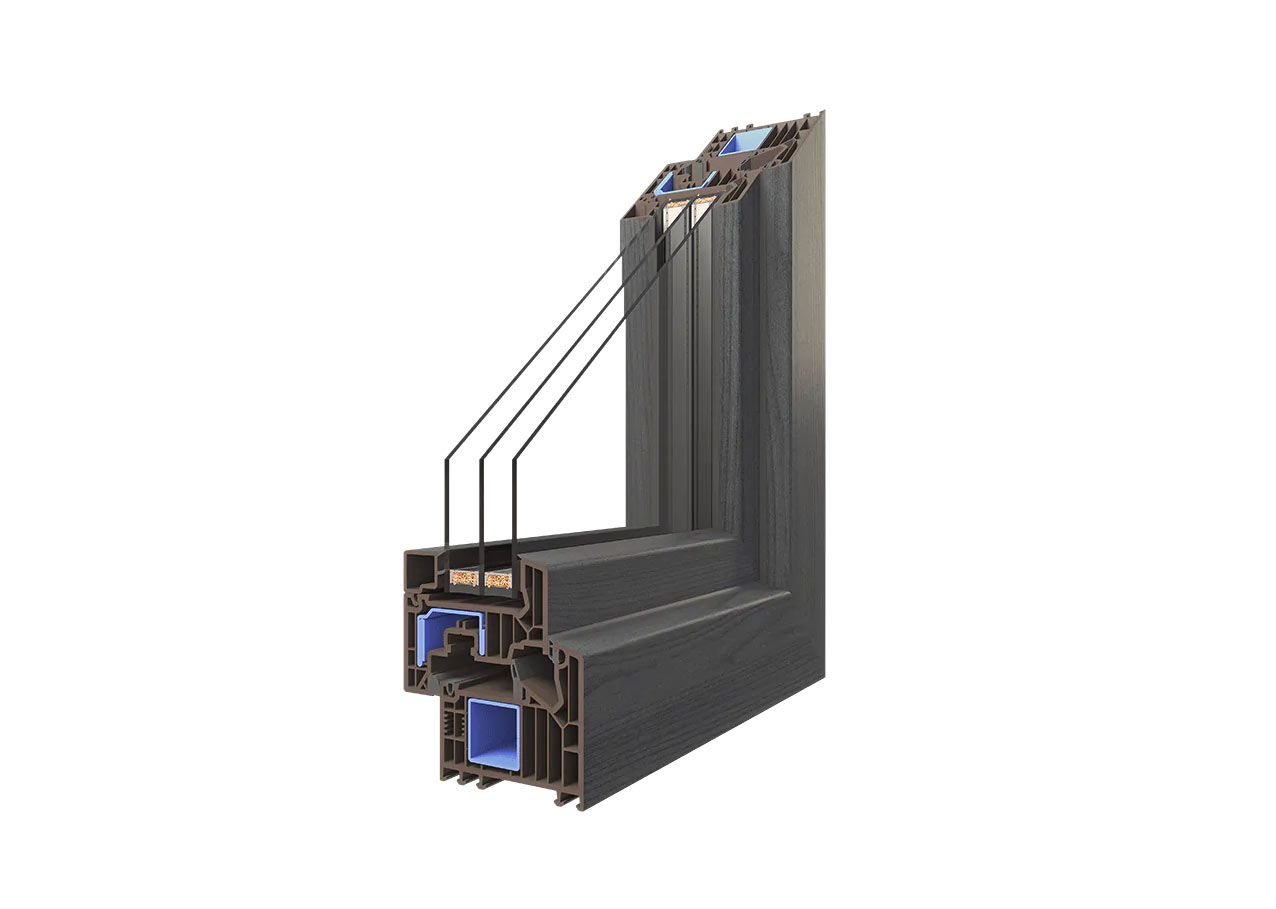 Fenêtres à triple vitrage | OKNOPLAST